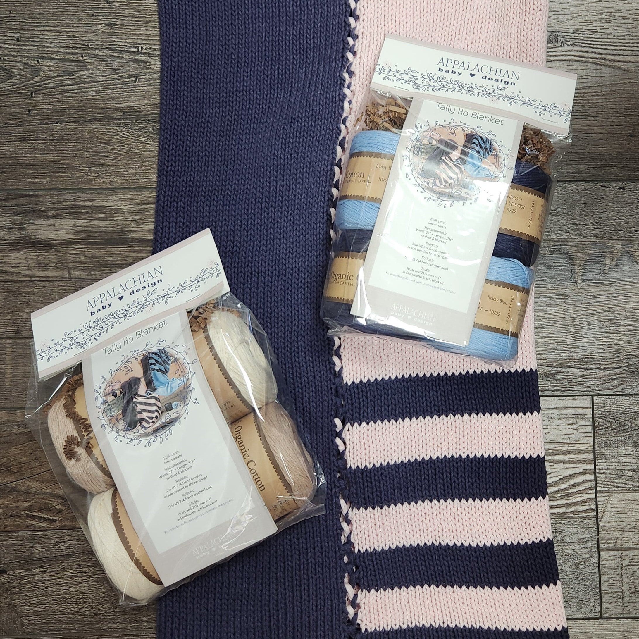 Appalachian Baby Tally Ho Baby Blankey | Sunset Yarn